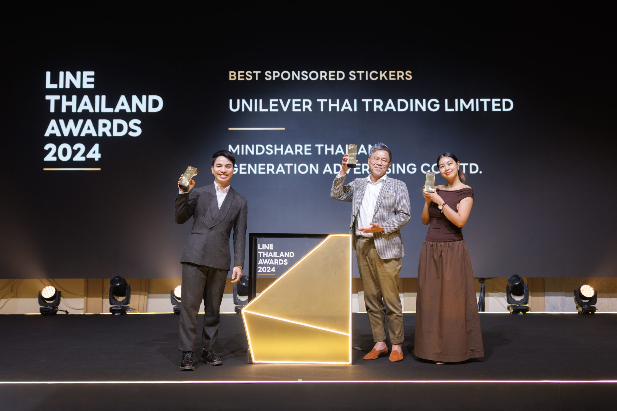 กรุ๊ปเอ็ม กวาด 14 รางวัลจาก LINE Thailand Awards 2024