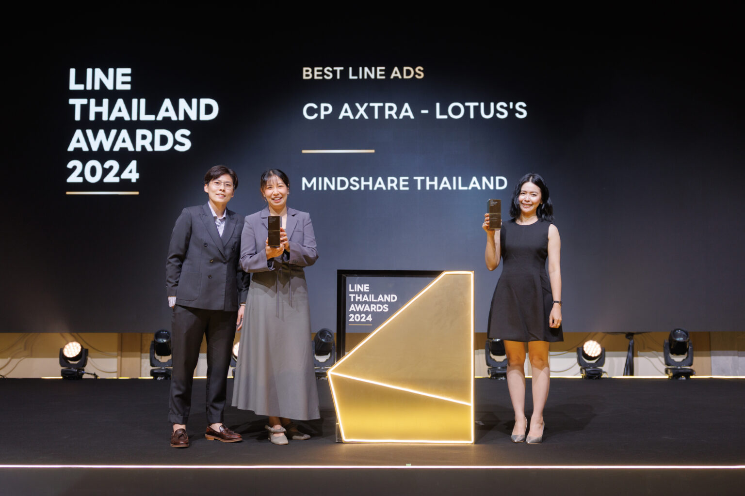กรุ๊ปเอ็ม กวาด 14 รางวัลจาก LINE Thailand Awards 2024